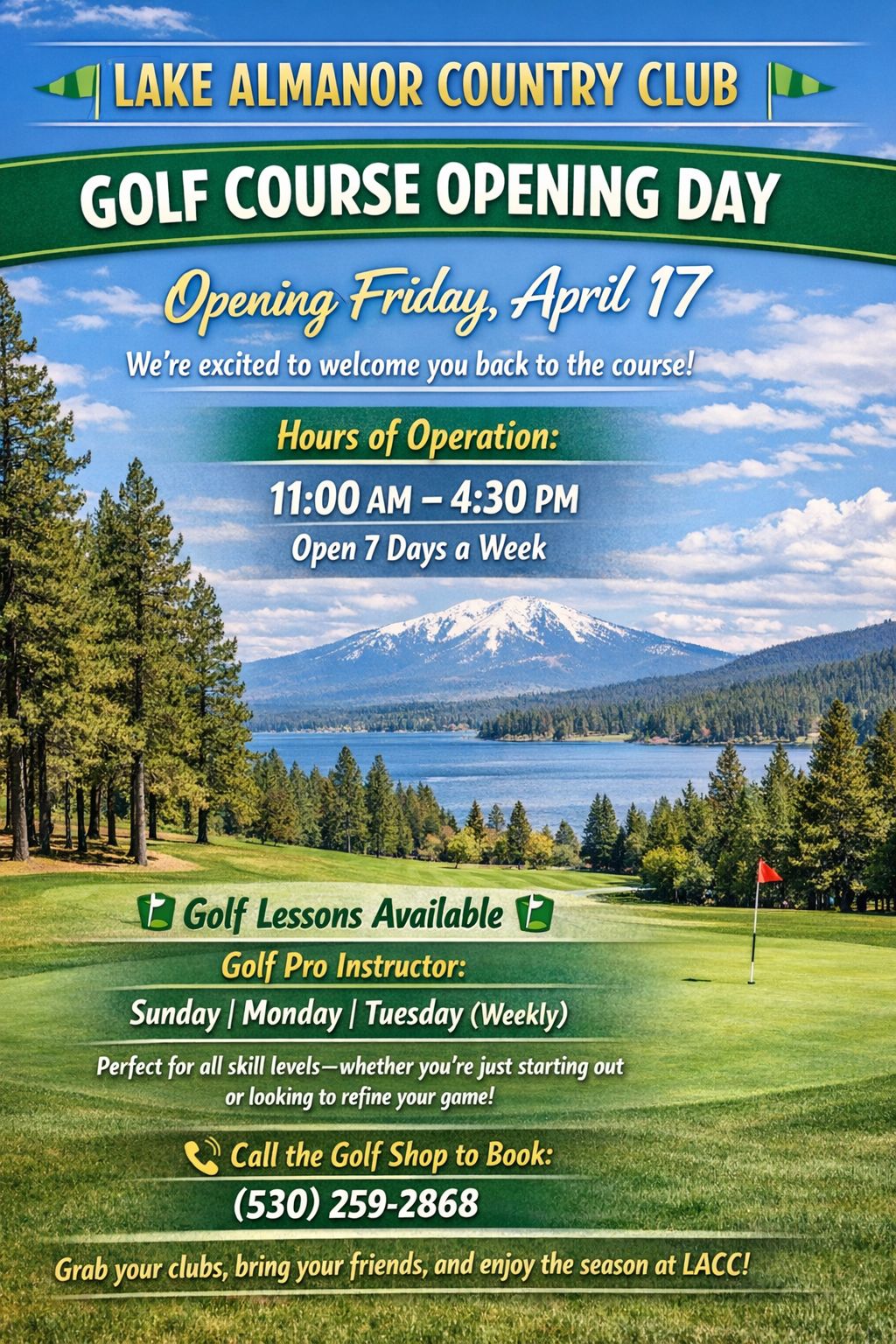Golf | Lake Almanor Country Club